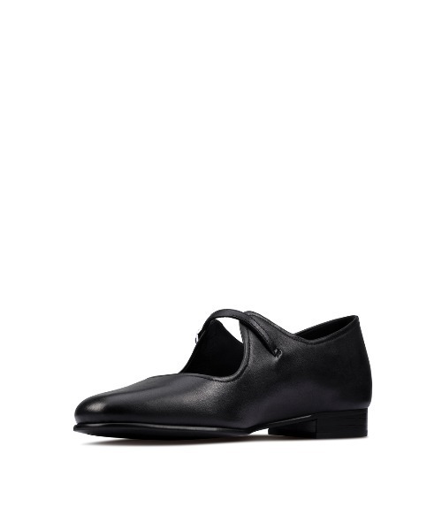 Clarks（クラークス）の「Pure Flat / ピュアフラット (ブラックレザー)（パンプス）」 - WEAR