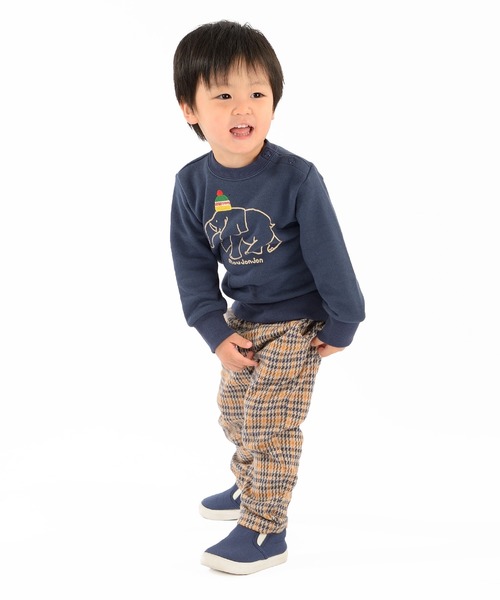 Moujonjon（ムージョンジョン）の「＜日本製＞moujonjon裏毛アニマルモチーフトレーナー（スウェット）」 - WEAR