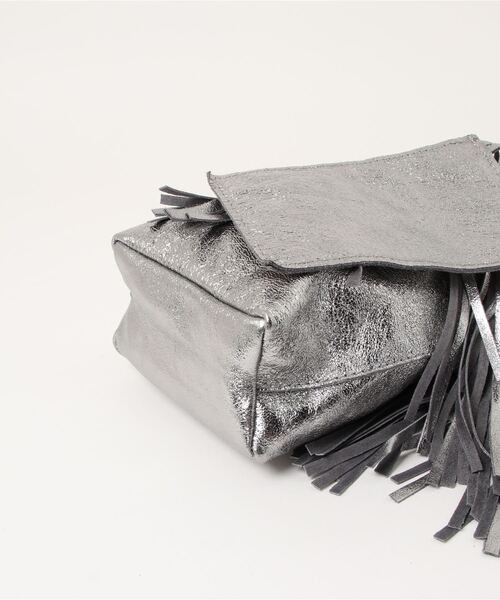 MARLON FIRENZE（マーロンフィレンツェ）の「【MARLON FIRENZE / マーロン フィレンツェ】メタリックフリンジバッグ ...