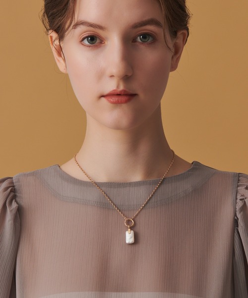 agete（アガット）の「K10パールチャーム（チャーム）」 - WEAR