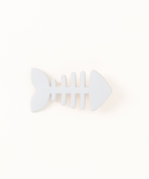Mayree（メイリー）の「【float】魚の骨 FishBone マット ヘアクリップ（バレッタ/ヘアクリップ）」 - WEAR