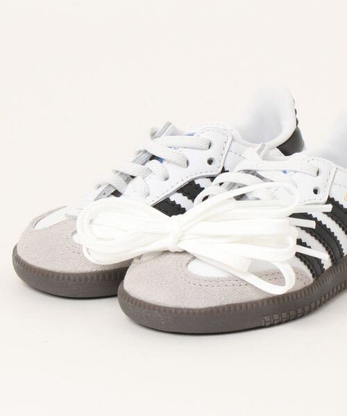 adidas アディダス 12-16 SAMBA OG EL I キッズ サンバ OG EL IE3679 FTWR/CORE/GUM5 ...