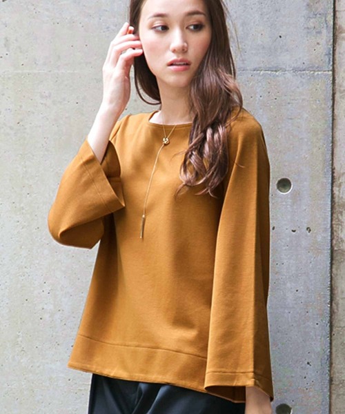 フレア袖カットソー（Tシャツ/カットソー）｜aquagarage（アクアガレージ）のファッション通販 - ZOZOTOWN