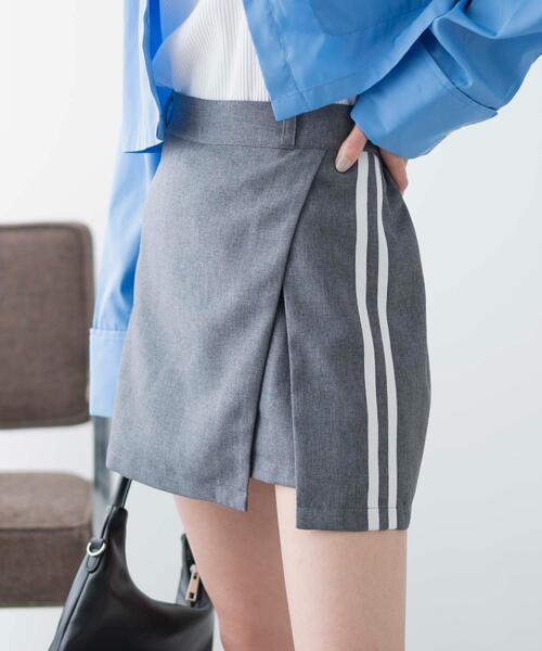 WEGO（ウィゴー）の「WEGO/【24年春夏新作】レイヤードスリットスカパン（スカート）」 - WEAR