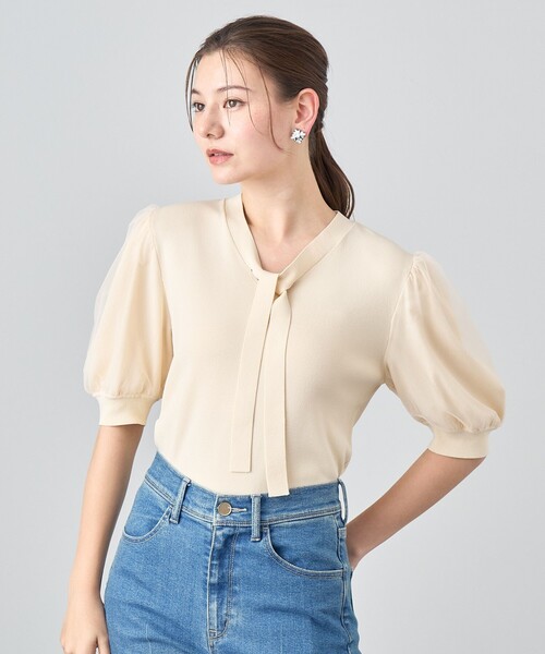 【ブランド古着】半袖ニット（ニット/セーター）｜ANAYI（アナイ）のファッション通販 - ZOZOUSED