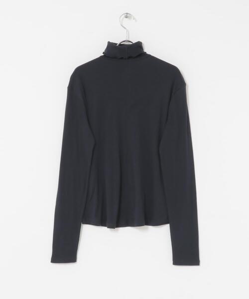 セール】コットンカシミヤハイネックカットソー（Tシャツ/カットソー