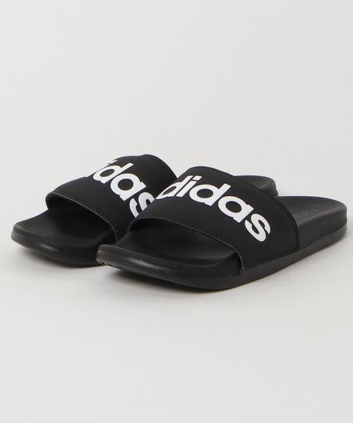 adidas（アディダス）の「adidas アディダス adilette cf liner アディレッタ B42207 19SP BLK ...