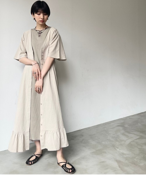 NEUNA（ヌナ）の「3wayロングワンピース（ワンピース）」 - WEAR