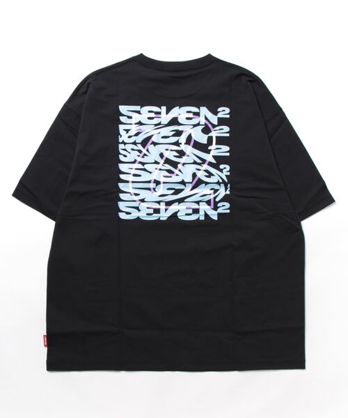 SEVEN2（セブンツー）の「SEVEN2 セブンツー 半袖 ブランド ロゴ バックプリント ストリート 男女兼用 クルーネック Tシャツ（T ...