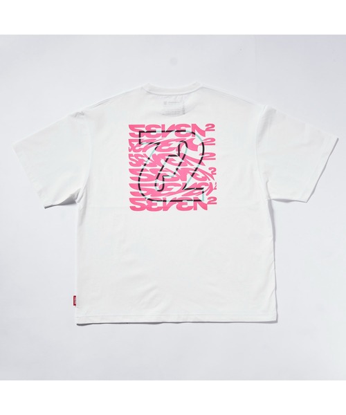 SEVEN2（セブンツー）の「SEVEN2 セブンツー 半袖 ブランド ロゴ バックプリント ストリート 男女兼用 クルーネック Tシャツ（T ...