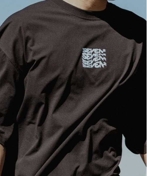 SEVEN2（セブンツー）の「SEVEN2 セブンツー 半袖 ブランド ロゴ バックプリント ストリート 男女兼用 クルーネック Tシャツ（T ...