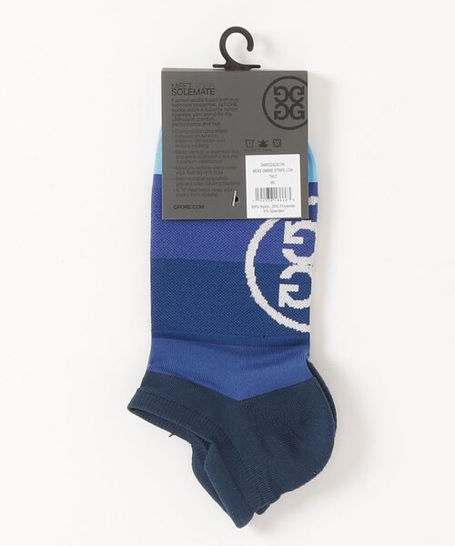 G/FORE（ジーフォア）の「G/FORE OMBRE STRIPE LOW SOCKSジーフォア オンブレ ストライプ ソックス（ソックス ...