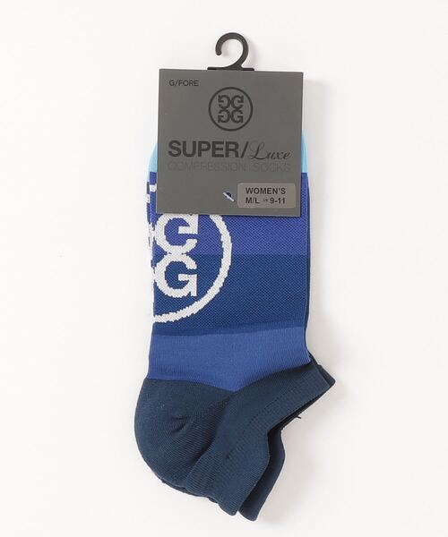 G/FORE（ジーフォア）の「G/FORE OMBRE STRIPE LOW SOCKSジーフォア オンブレ ストライプ ソックス（ソックス ...