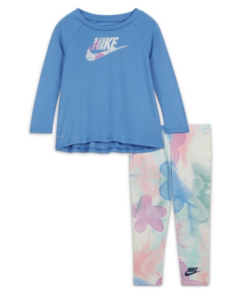 NIKE（ナイキ）の「ナイキ サイダイ Dri-FIT レギンス セットアップ ベビー ツーピース Dri-FIT セットアップ / Nike Sci-Dye Dri-FIT Leggings ...