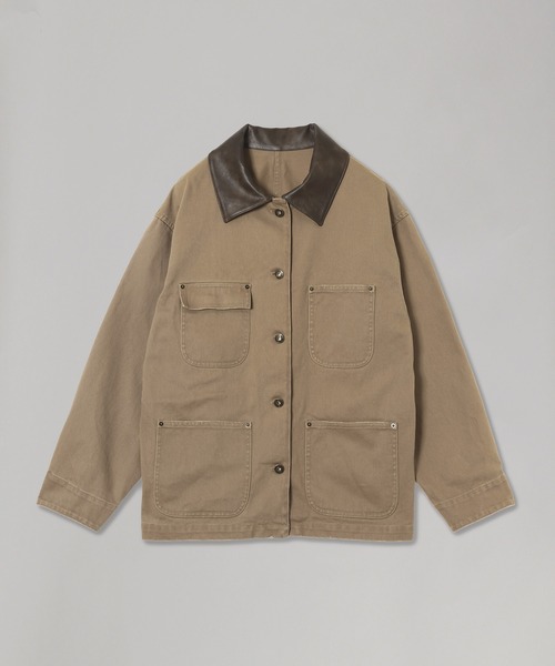 forget-me-nots（フォーゲットミーノッツ）の「forget-me-nots Cotton Jacket FMN-25AW-BL ...