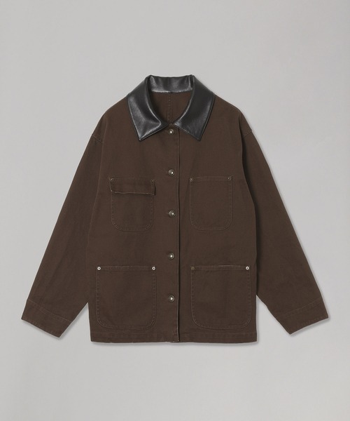 forget-me-nots（フォーゲットミーノッツ）の「forget-me-nots Cotton Jacket FMN-25AW-BL ...