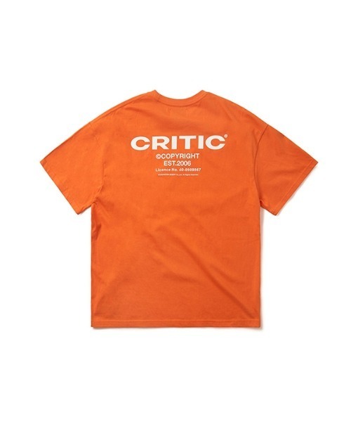 CRITIC（クリティック）の「【CRITIC 】BACKSIDE LOGO T-SHIRT / バックサイドロゴティーシャツ（Tシャツ ...