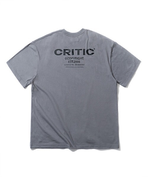 CRITIC（クリティック）の「【CRITIC 】BACKSIDE LOGO T-SHIRT / バックサイドロゴティーシャツ（Tシャツ ...