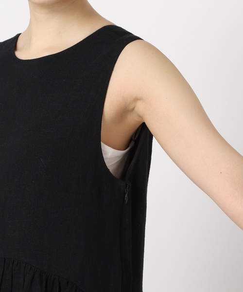 plage（プラージュ）の「Linen Tiered ドレス（ワンピース）」 - WEAR