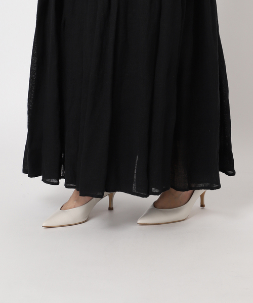 plage（プラージュ）の「Linen Tiered ドレス（ワンピース）」 - WEAR