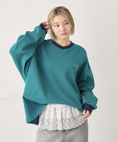 【UNISEX/ユニセックス】KOOKY'N ボーダーロンTEE（Tシャツ/カットソー）｜WHO'S WHO gallery（フーズフー ...