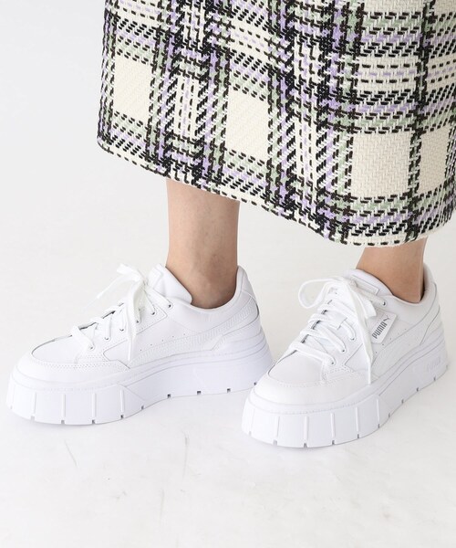 OPAQUE.CLIP（オペークドットクリップ）の「 【PUMA／プーマ】メイズスタックレザーウィメンズ（スニーカー）」 - WEAR