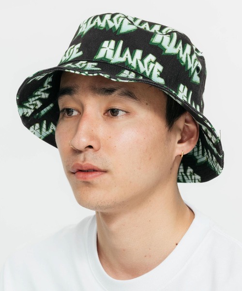 XLARGE（エクストララージ）の「POLYGON LOGO BUCKET HAT（ハット）」 - WEAR