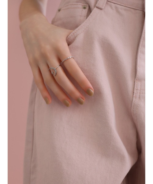 swane（スワネ）の「slim sparkle ring（ピアス（両耳用））」 - WEAR