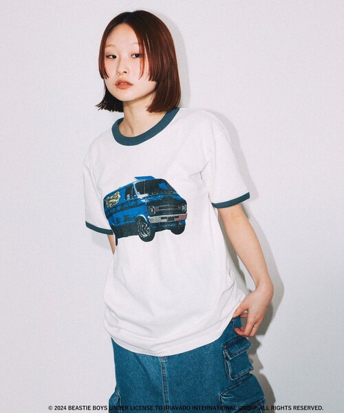 BEAMS T（ビームスティー）の「GOOD ROCK SPEED × BEAMS / 別注 BEASTIE BOYS RINGER CAR ...
