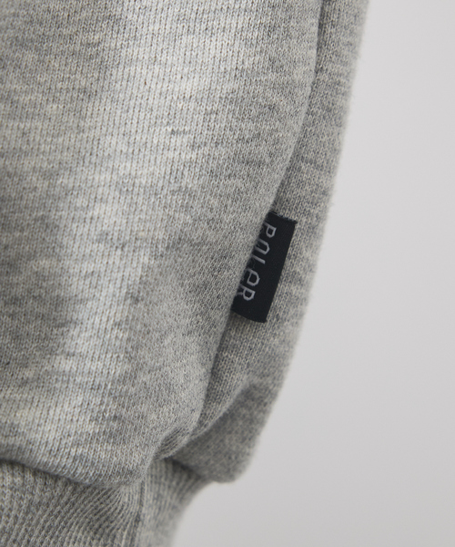 POLeR（ポーラー）の「【POLER / ポーラー】HEART LOGO EMBROIDERY CREW/ハートロゴ刺繍 クルーネックスウェット/ユニセックス（スウェット）」 - WEAR