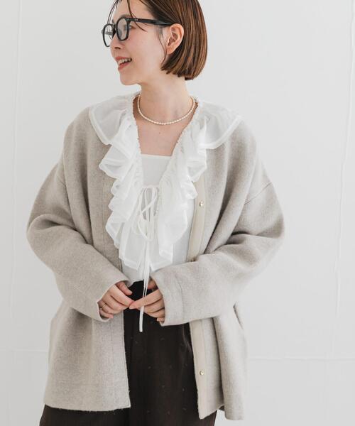 セール】F by ROSSO ハミルトン接結ニットコート（その他アウター