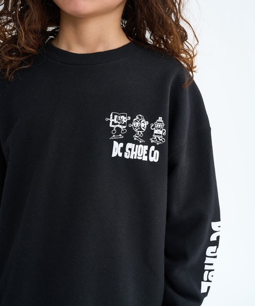 セール】25 KD NAUGHTY BOYS C/DCキッズクルーネックスウェット