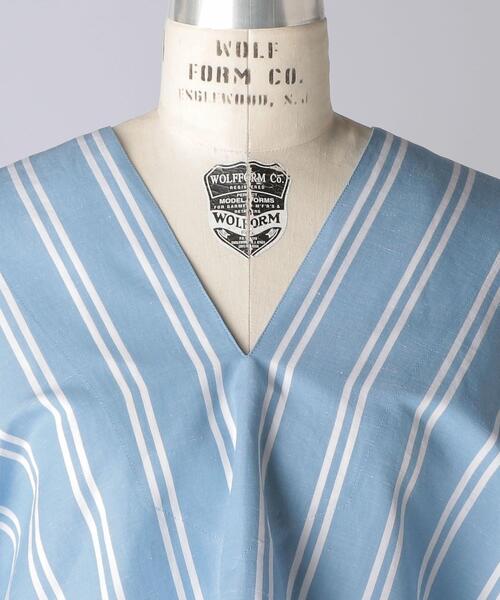 UNITED ARROWS（ユナイテッドアローズ）の「〈 BLAMINK（ブラミンク）〉 R C/LI STRP VN SSL（シャツ/ブラウス）」 - WEAR