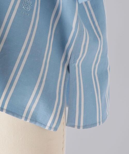 UNITED ARROWS（ユナイテッドアローズ）の「〈 BLAMINK（ブラミンク）〉 R C/LI STRP VN SSL（シャツ/ブラウス）」 - WEAR