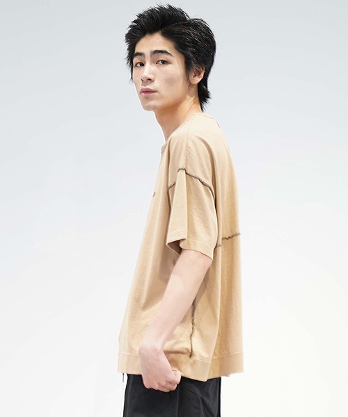 SILAS（サイラス）の「CONTRAST STITCH S/S TEE（Tシャツ/カットソー）」 - WEAR
