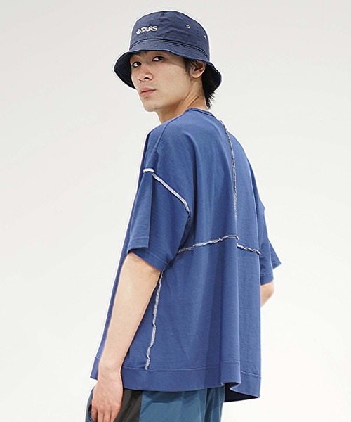 SILAS（サイラス）の「CONTRAST STITCH S/S TEE（Tシャツ/カットソー）」 - WEAR