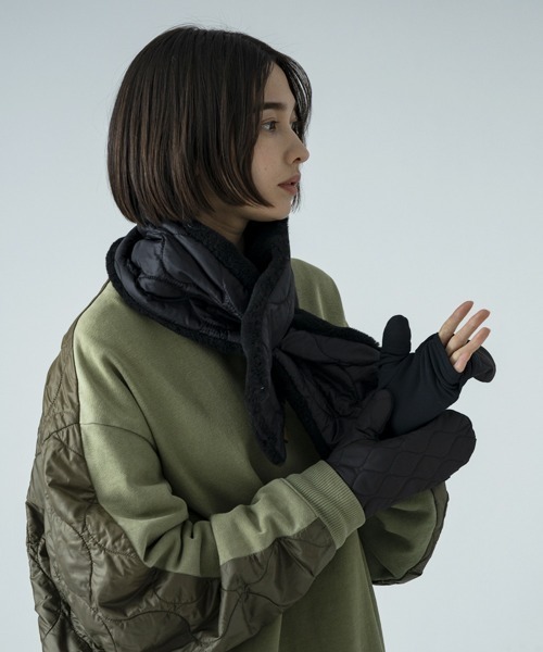 SUBLIME（サブライム）の「【SUBLIME/サブライム】GO OUT QUILT MITTON ミトングローブ 手袋（手袋）」 - WEAR