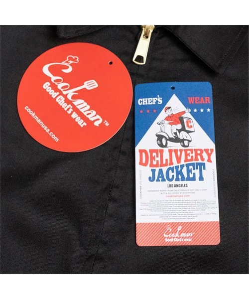 COOKMAN（クックマン）の「COOKMAN DELIVERY JACKET「BLACK」/ BLACK（ブルゾン）」 - WEAR
