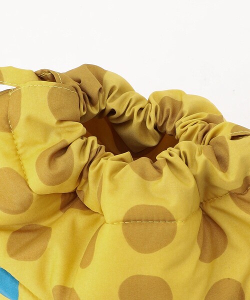 FREAK'S STORE（フリークスストア）の「392 plusm/サンキューニプリュスエム Quilting Circle 巾着/ キルティングサークルキンチャク（ハンドバッグ）」 - WEAR