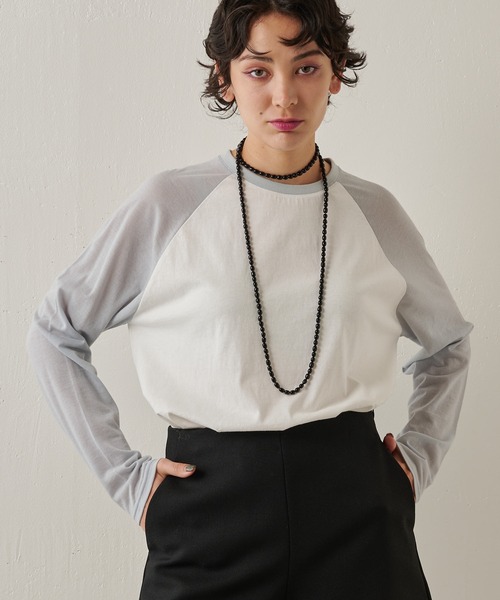 THE PAUSE（ザ ポーズ）の「【THE PAUSE】ラグランシアーロンT（Tシャツ/カットソー）」 - WEAR