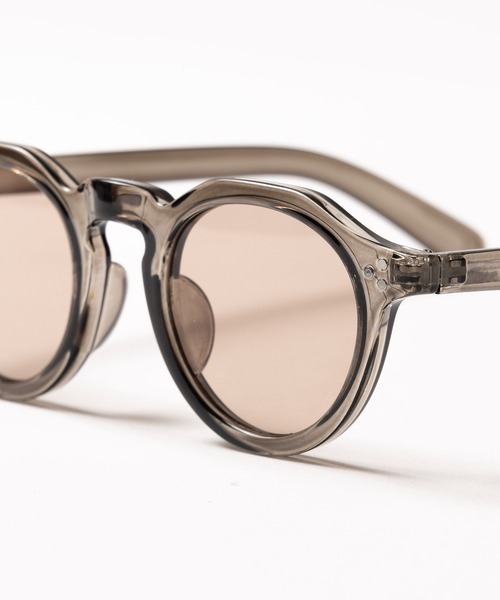 SETUP7（セットアップセブン）の「【SETUP7】ボストン×ウェリントン フラットレンズカラー サングラス TNY（サングラス）」 - WEAR