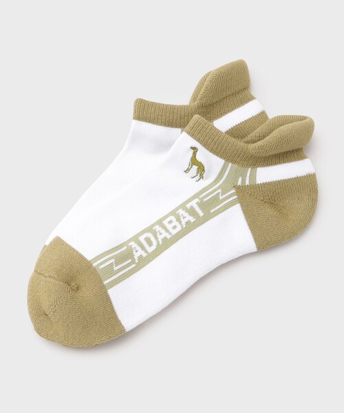 ロゴデザイン スニーカー丈ソックス（ソックス/靴下）｜adabat（アダバット）のファッション通販 - ZOZOTOWN