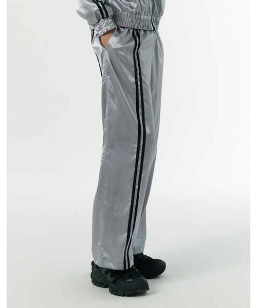 Glossy Track Pants Silver（スウェットパンツ）｜NDY（エヌディーワイ）のファッション通販 - ZOZOTOWN