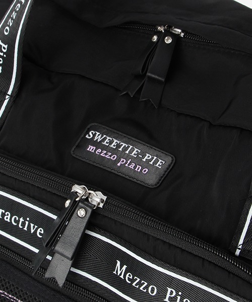mezzo piano Junior（メゾピアノジュニア）の「ロゴテープボストンバッグ（ボストンバッグ）」 - WEAR