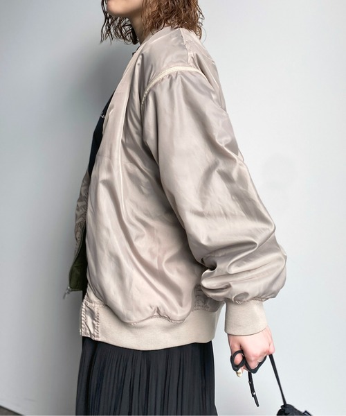 CPCM（シーピーシーエム）の「袖取り外しリバーシブルMA-1（MA-1）」 - WEAR