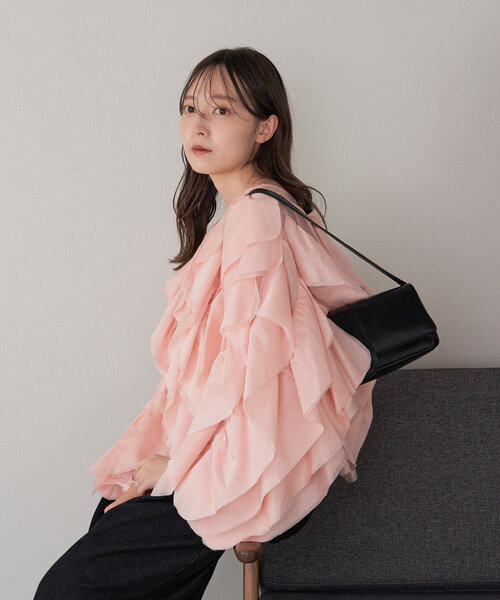 Kastane（カスタネ）の「【2024AWカタログ掲載】Romanced Ruffle Top（シャツ/ブラウス）」 - WEAR