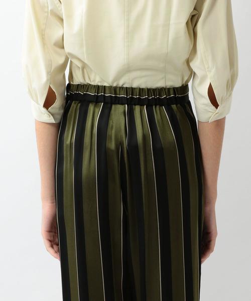 Steven Alan（スティーブンアラン）の「＜Steven Alan＞MULTI STRIPE WIDE CLOPPED PANTS ...