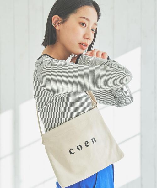 coen（コーエン）の「coenロゴサコッシュ（ショルダーバッグ）」 - WEAR