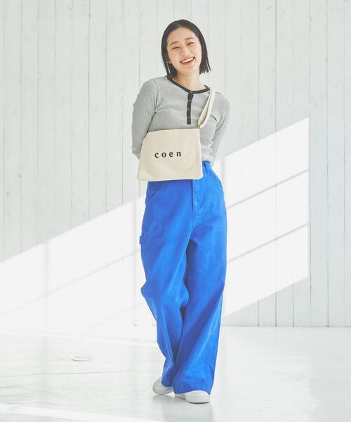 coen（コーエン）の「coenロゴサコッシュ（ショルダーバッグ）」 - WEAR
