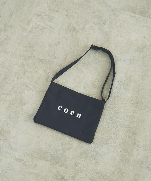 coen（コーエン）の「coenロゴサコッシュ（ショルダーバッグ）」 - WEAR